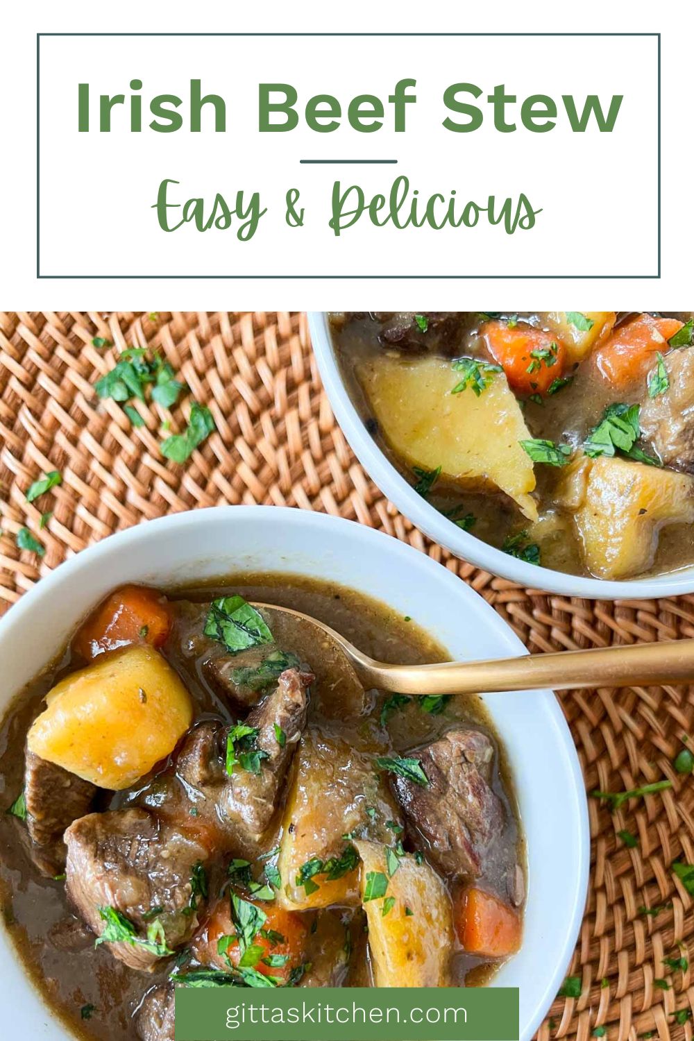The Best Irish Stew made with Beef - Gitta's Kitchen